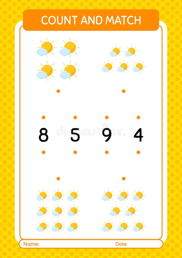 Preschool Sun Worksheet Stock Illustrations – 979 Preschool Sun ...