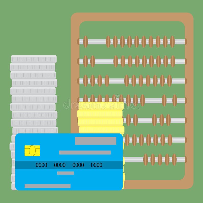 Count money balance stock vector. Illustration of finance - 80468680