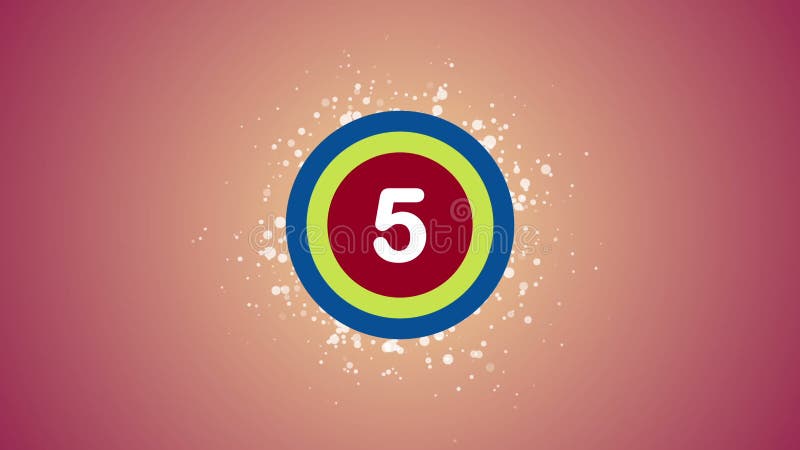 Countdown Animation from 10 To 0. with Awesome Colorful Graphical ...