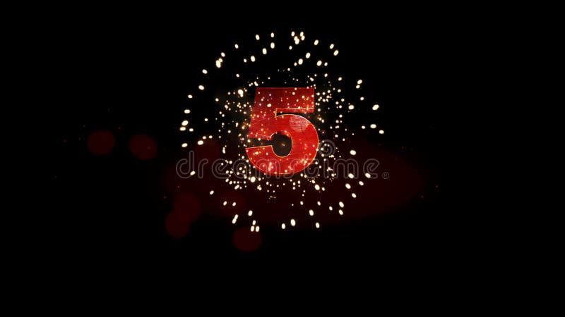 Countdown - Awards. Bright Holiday Countdown of the Time with Red ...