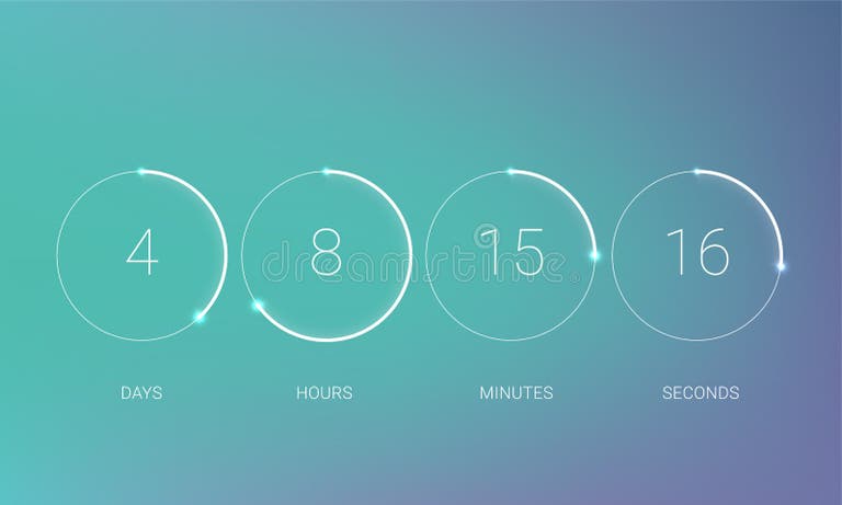 Flat Template Digital Clock Timer Stock Illustrations – 3,652 Flat ...