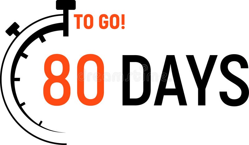 Countdown Days Left Banner. Count Time Sale. Days To Go. Vector ...