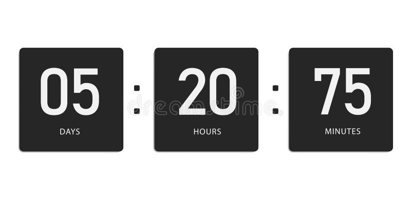 Countdown Flip Clock. Counter Mechanical Banner. Scoreboard or ... Countdown Flip Clock. Counter Mechanical Banner. Scoreboard or ...