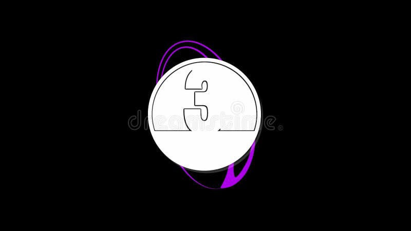 Countdown Form Five To One, Cartoon Numbers Stock Video - Video of ...
