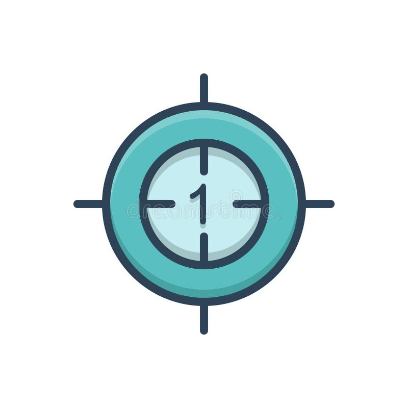 Color Illustration Icon for Countdown, Start and Countdown Stock ...