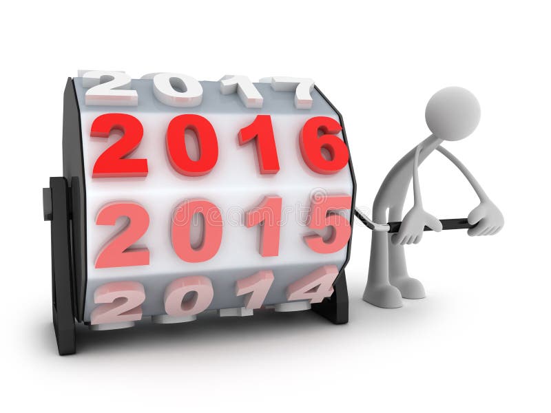 2016 countdown stock illustration. Illustration of rotating - 59173486