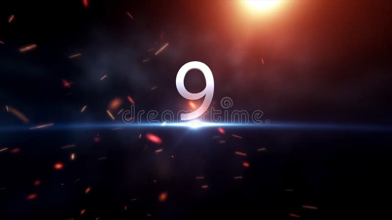 Countdown Motiongraphic 10 To 0. Countdown Start. Amazing Countdown ...
