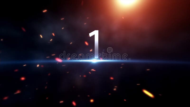 Countdown Motiongraphic 10 To 0. Countdown Start. Amazing Countdown ...
