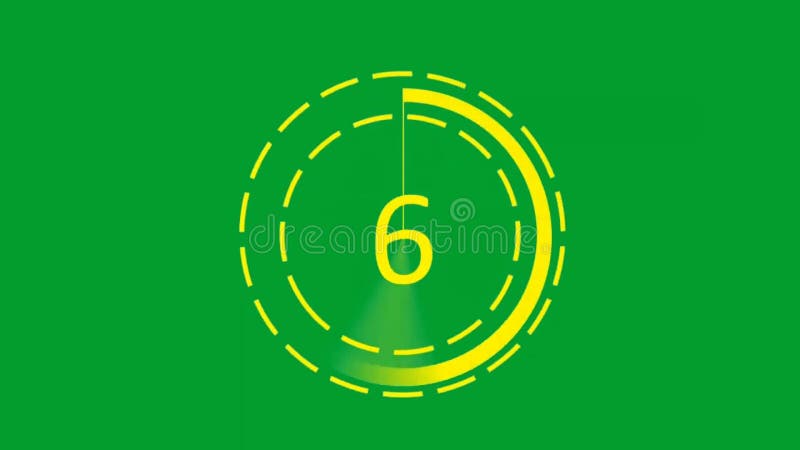 Countdown Premium Quality Green Screen 4k Bacground Stock Video - Video ...