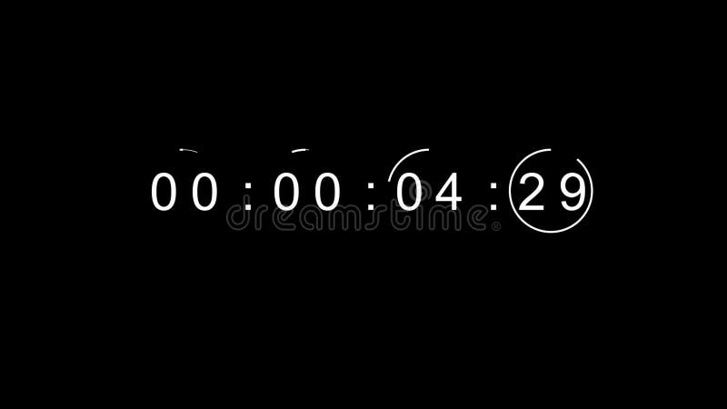 Countdown 10 Seconds, Alpha Channel, Timer, Countdown, Graphics, Green ...