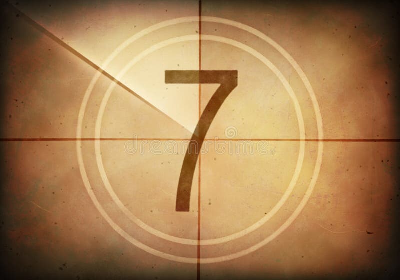 Old Movie Countdown Stock Illustrations – 2,049 Old Movie Countdown ...