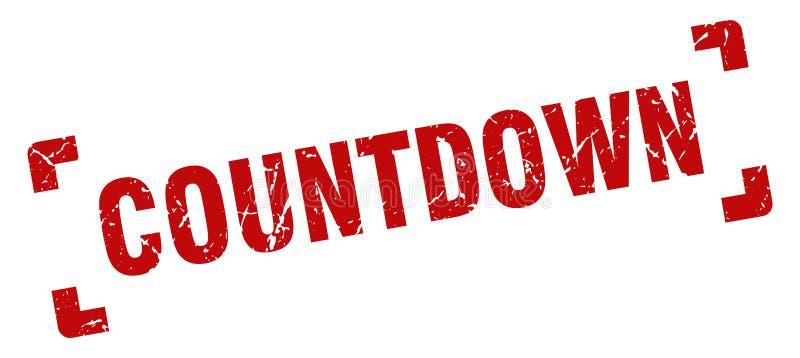 Countdown Square Mechanical Timer Stock Vector - Illustration of hour ...