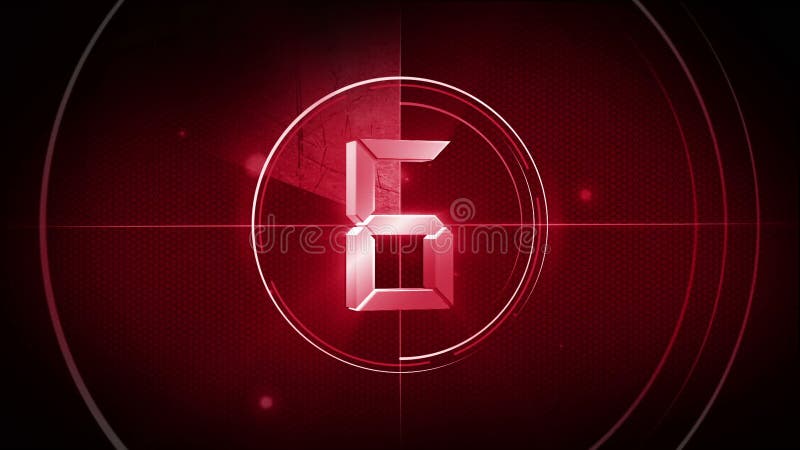 Countdown Animation from 9 To 0. Stock Video - Video of design, graphic ...