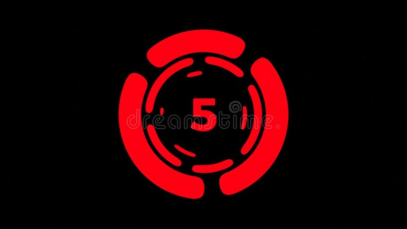 Countdown Time stock footage. Video of hour, round, number - 348131562