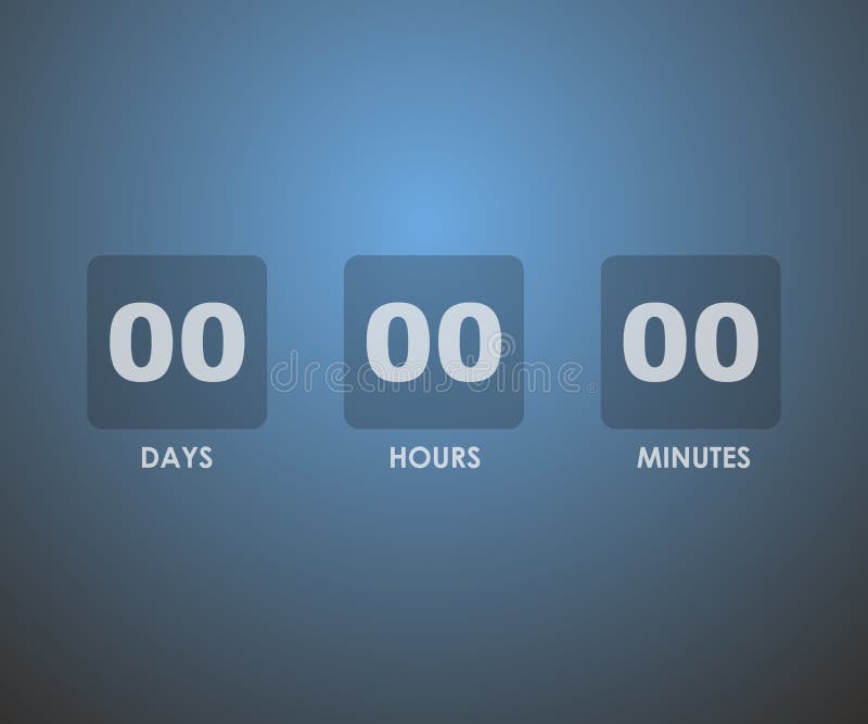Countdown timer background stock vector. Illustration of counter ...