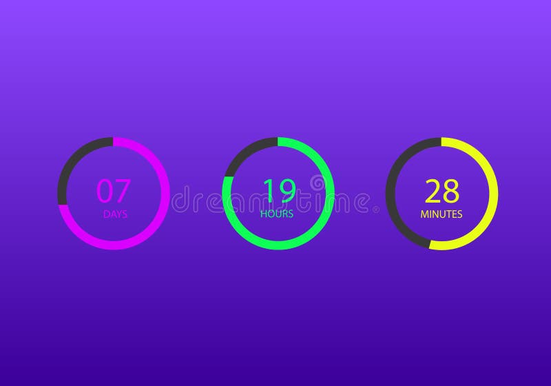 Timer design stock vector. Illustration of accuracy, clock - 45104175