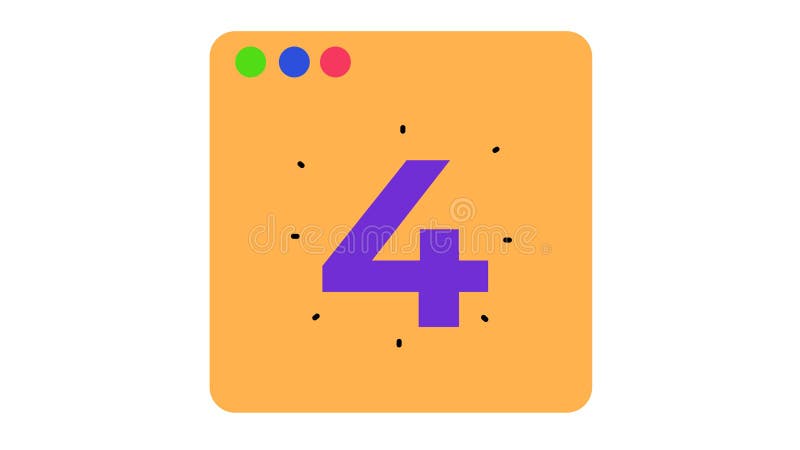Countdown Timer Progress Icon in Cartoon Animation. Time Limit Sequence ...