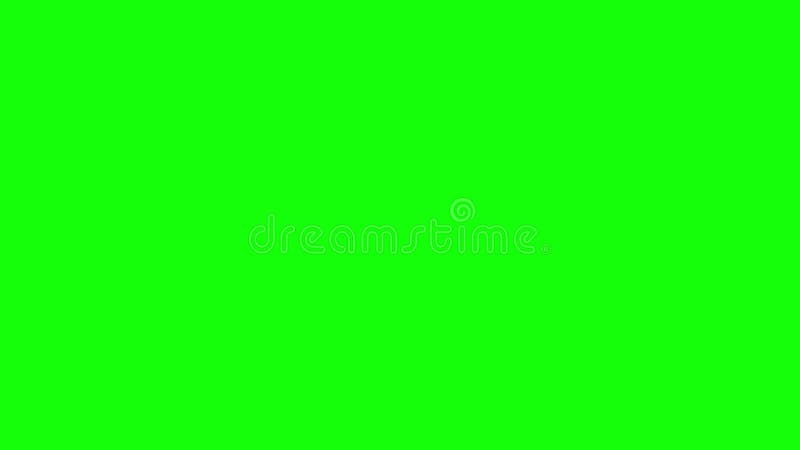 Countdown Timer from 10 To 0 with Green Screen Background, White ...