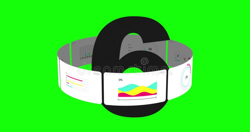 Countdown Timer from 0 To 10 Seconds Realtime Inside Spinning 3D ...