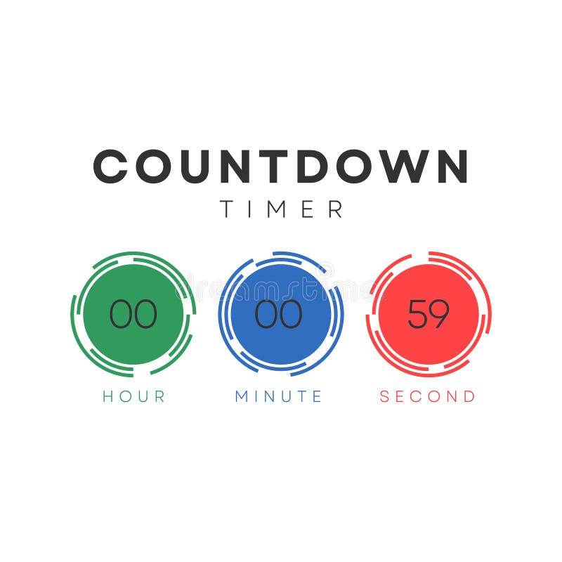 Countdown Times Stock Illustrations – 170 Countdown Times Stock ...
