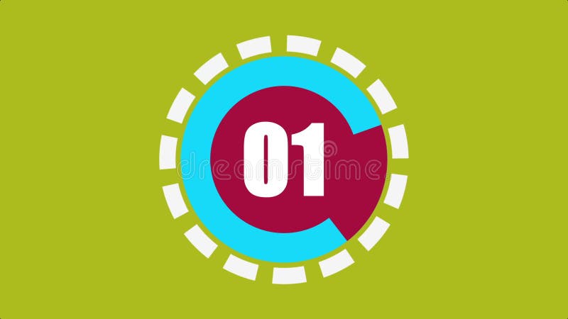 Countdown Animation from 10 To 0. with Awesome Colorful Graphical ...