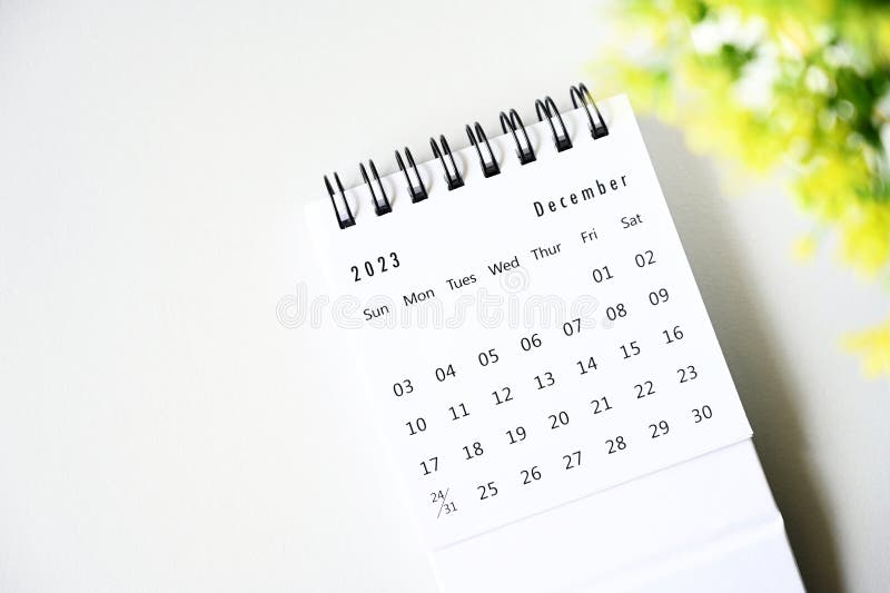 Countdown To a Memorable Year-End: December 2023 Calendar for ...