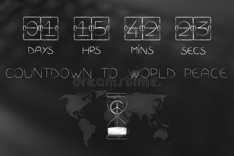 World Map Countdown Stock Illustrations – 349 World Map Countdown Stock ...