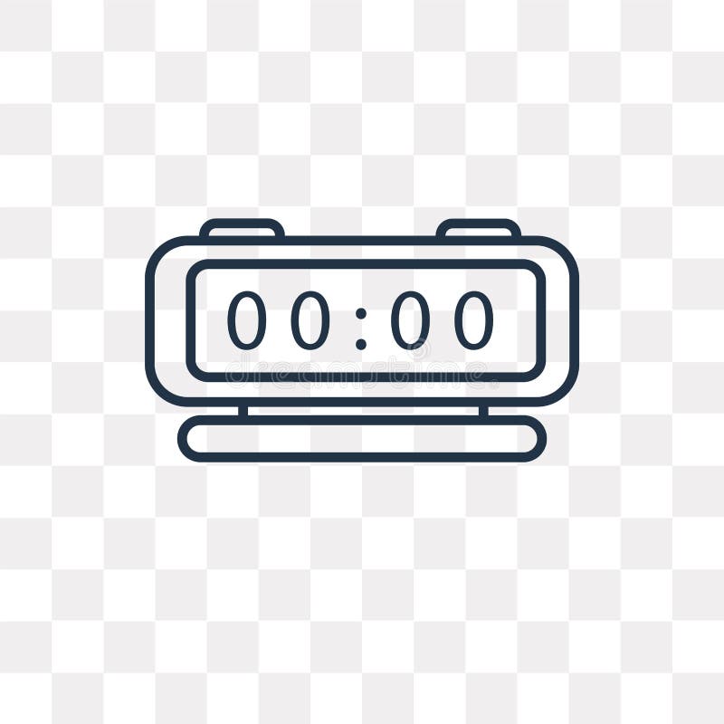Countdown Linear Icon. Modern Outline Countdown Logo Concept on Stock ...