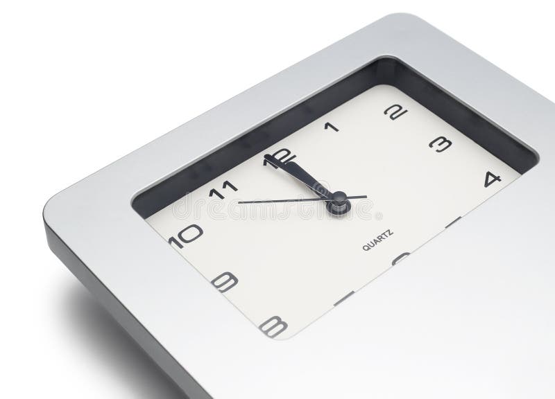 Countdown by Watch Isolated on White Background Stock Image - Image of ...