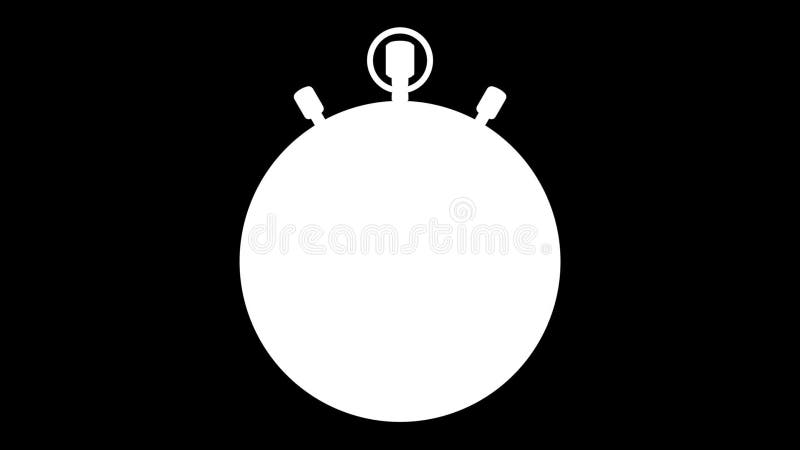 New Year 2020 Stopwatch with Matte Stock Video - Video of deadline ...