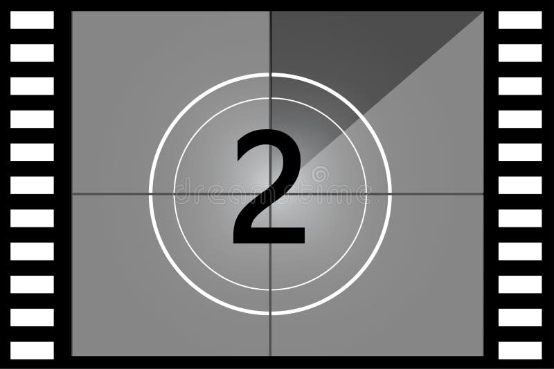Counted Down Numbers Two. Icon Symbol. Vector Illustration. Stock Image ...