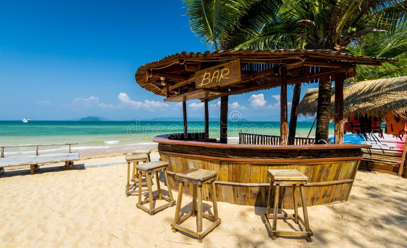 Counter bar stock photo. Image of corner, resort, beach - 30293042