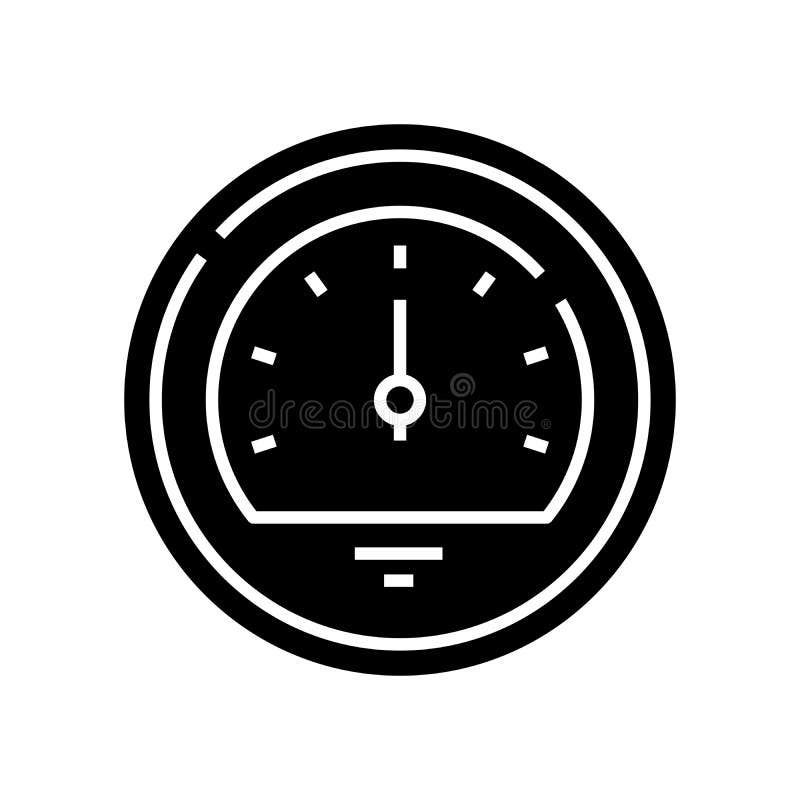 Counter Black Icon, Concept Illustration, Vector Flat Symbol, Glyph ...