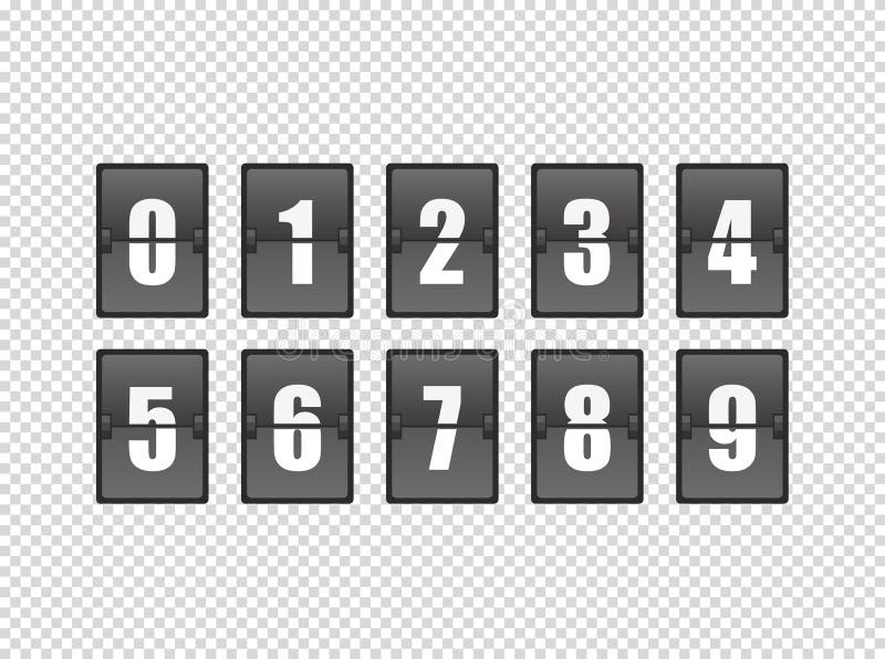 Number Counter Mockup Stock Illustrations – 103 Number Counter Mockup ...