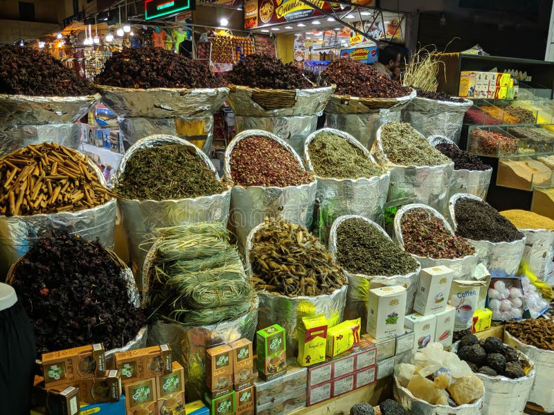 Counter of the Night Eastern Bazaar Editorial Photo - Image of market ...