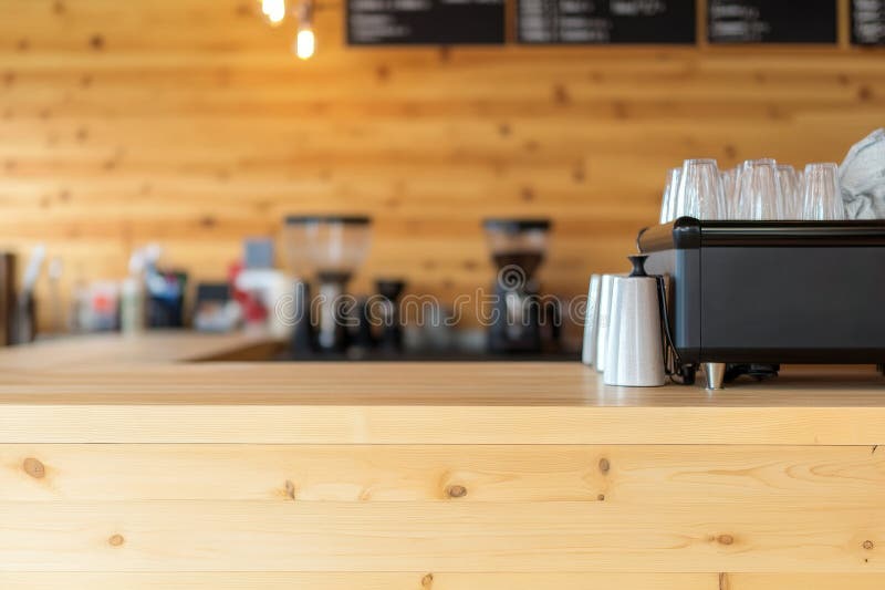 A Counter with a Stack of Cups on it, Perfect for a Kitchen or Office ...