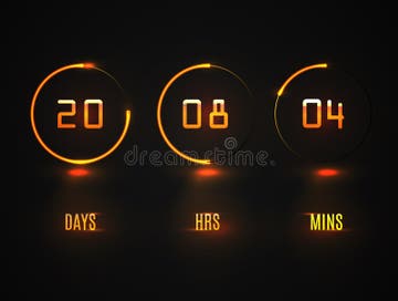 Day Countdown Timer Transparent Background Stock Illustrations – 457 ...