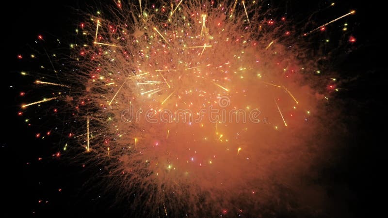 Counter from 1 To 20 on the Background of Fireworks . Stock Footage ...