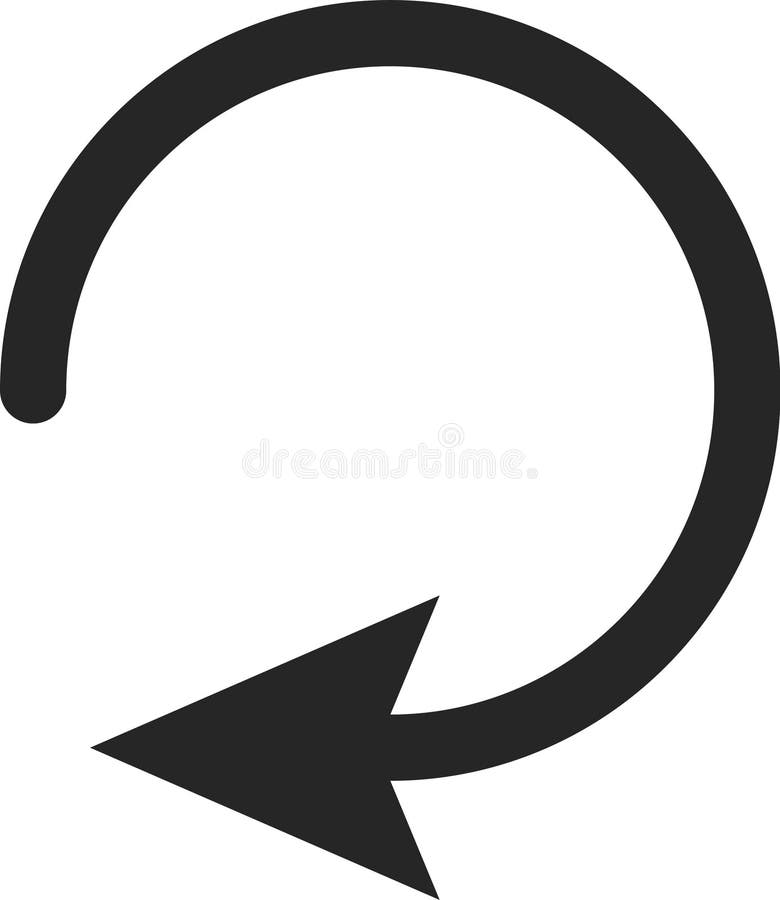 Rotating Arrow Icon or Air Pollution Radiation Icon Stock Vector ...