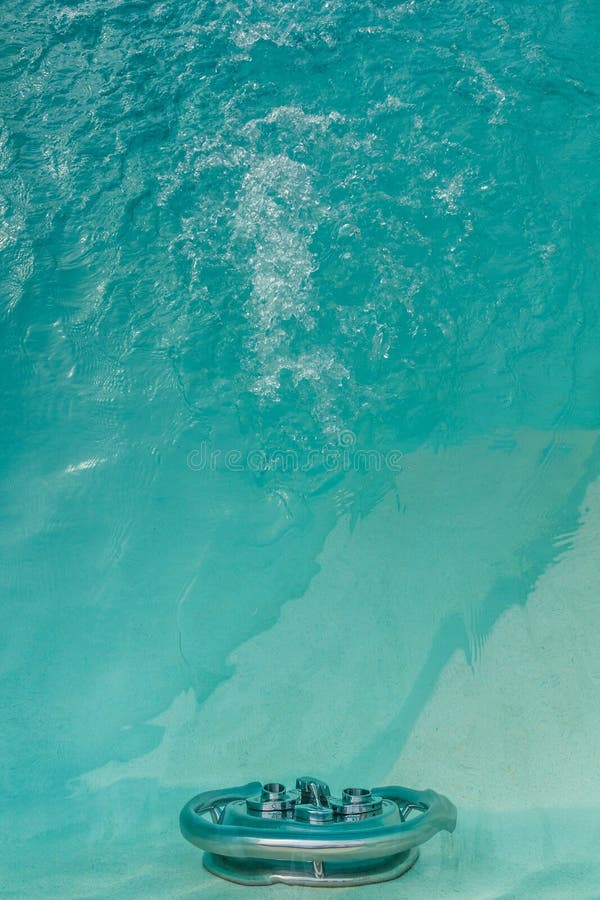 Countercurrent for the Pool. Water Attraction. Artificial Flow. Pump ...