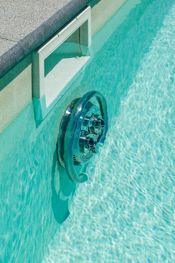 Countercurrent for the Pool. Water Attraction. Artificial Flow. Pump ...