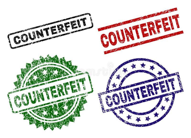 Counterfeit Rubber Stamp stock vector. Illustration of icon - 84935220