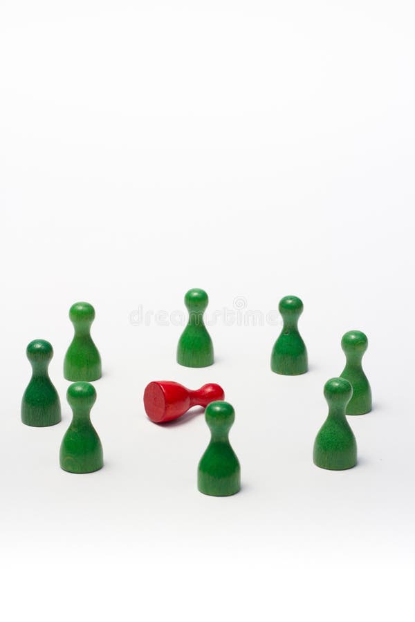 Counters with Different Color Stock Image - Image of group, upright ...
