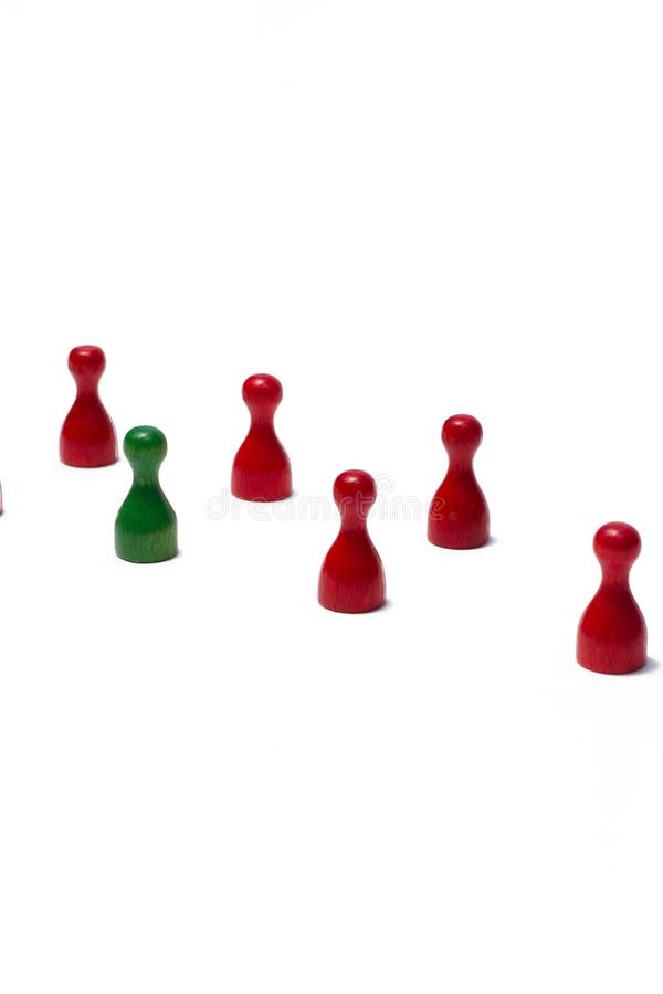 Counters with Different Color Stock Image - Image of unique, single ...