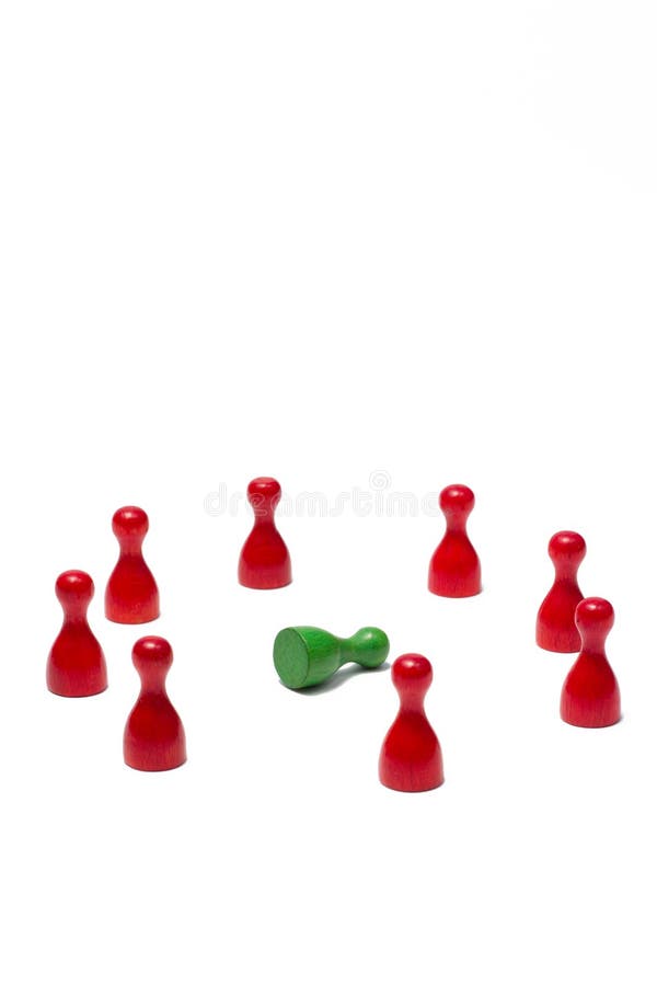 Counters with Different Color Stock Image - Image of individuality ...