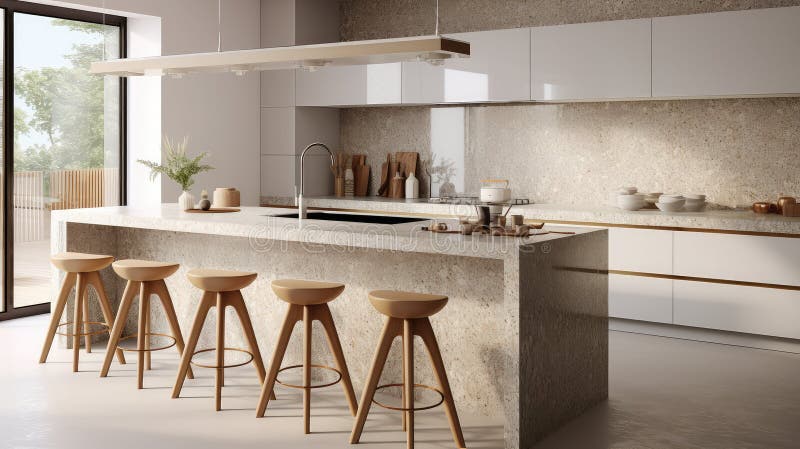 Countertop Terrazzo Texture Stock Illustration - Illustration of silver ...