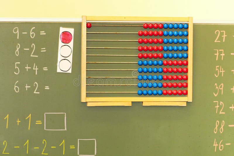 The counting and boards stock image. Image of counter - 26925239