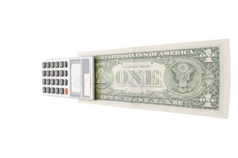 Counting Device and Money stock photo. Image of american - 2119528
