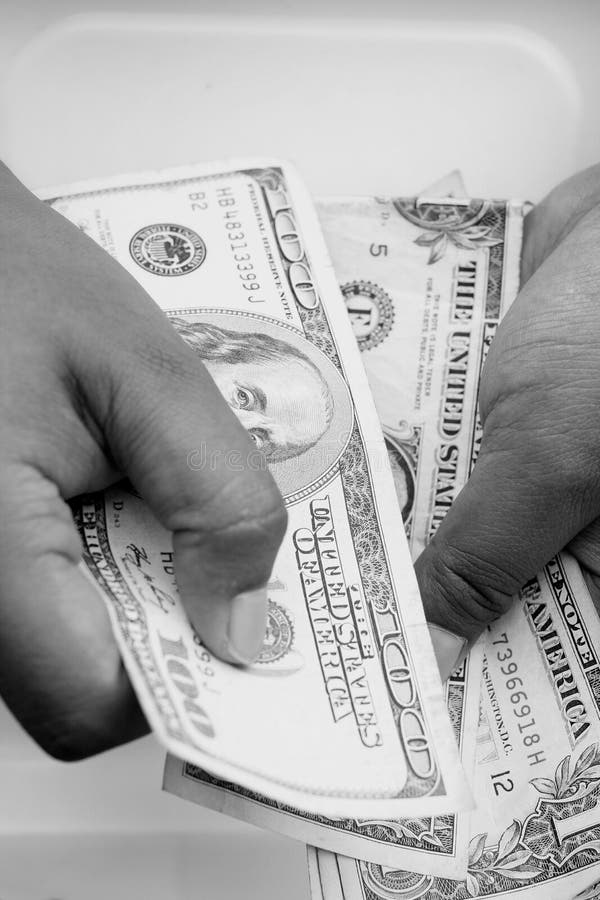 Counting dollar stock photo. Image of currency, financial - 41358008