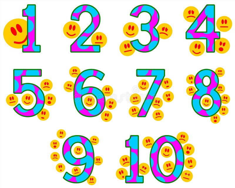 Numbers 0-9. Tracing Worksheet for Kids. Preschool Worksheet ...